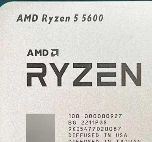 Amd Ryzen 5 5600