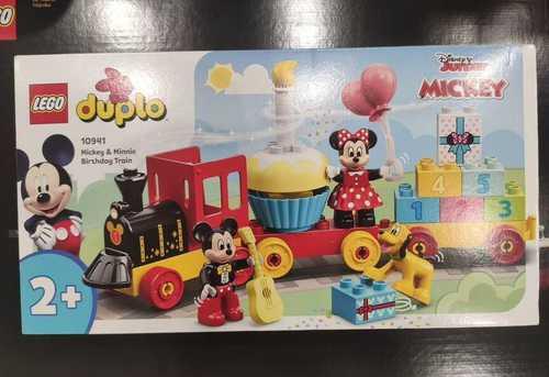 Lego duplo Disney 10941 Праздничный поезд Микки