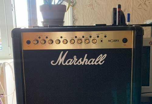 Гитарный комбоусилитель marshall 50