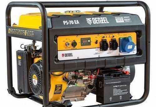 Генератор бензиновый Denzel PS 70 EA, 7.0 кВт