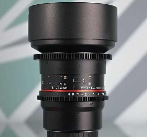 Rokinon Cine 14mm T3.1 ED AS NCS CS Micro 4/3