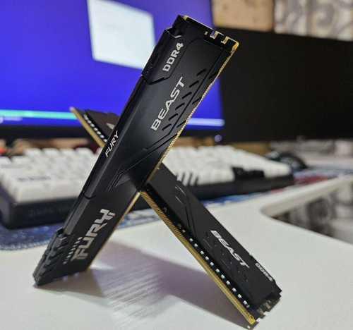 Оперативная память DDR4 3733 32gb Kingston Fury