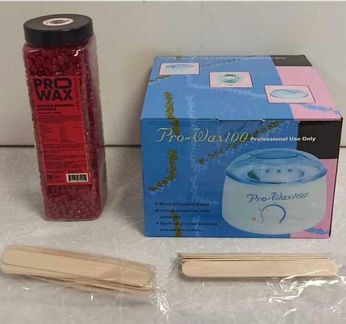 PRO WAX pomegranate набор воскоплав + в гранулах 5