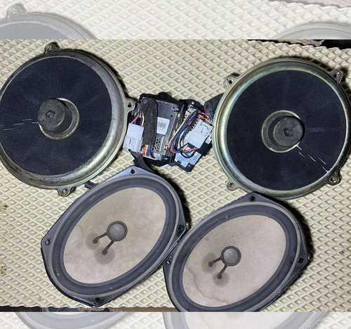 Комплект акустики bose на mazda RX8