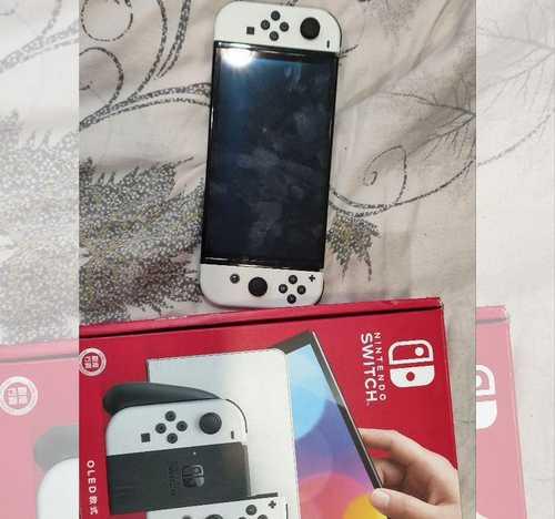 Прошитый Nintendo switch oled