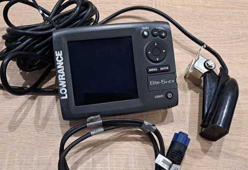 Эхолот lowrance elite 5 hdi