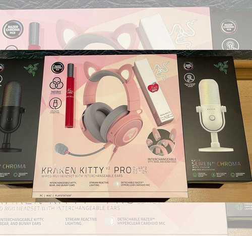 Razer Kraken Kitty V2 Pro Pink Edition