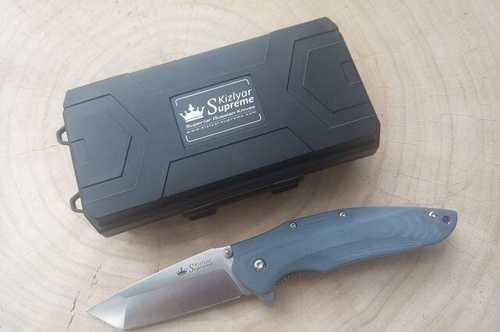 Нож Kislyar Supreme Zorg AUS8 S G-10 Gray
