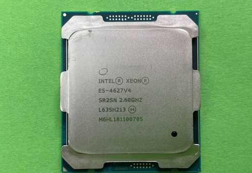 Intel Xeon E5 4627 V4, ядер 10 3.2 GHz, 10 потоков
