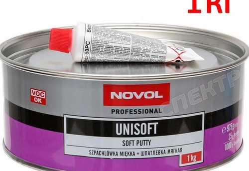 Шпатлевка novol unisoft 1,0кг мягкая