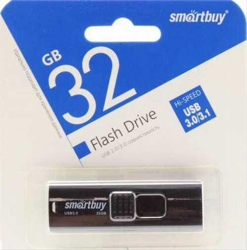 USB флешка 32GB 3.0 Smartbuy Fashion Black