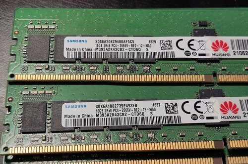 REG ECC DDR4 16GB 2666 Samsung Серверная память