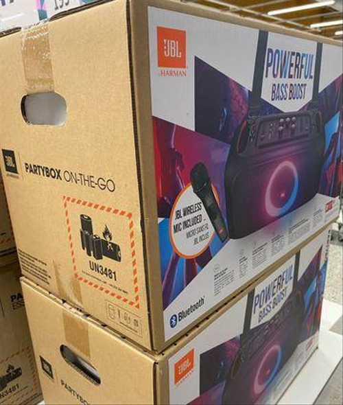 Домашняя аудиосистема JBL partybox On-the-go