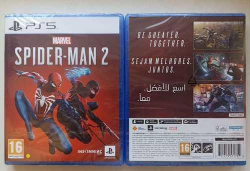 Spider man 2 PS5 Новый диск