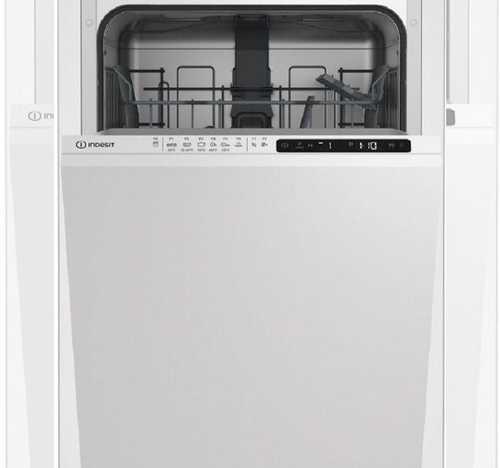 Встраиваемая посудомоечная машина Indesit DIS 1C69, узкая, 45см, 10 комплектов