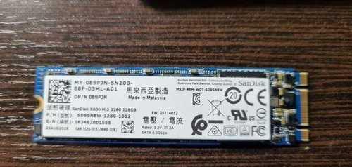 SSD Sandisk X600 M.2 2280 128GB