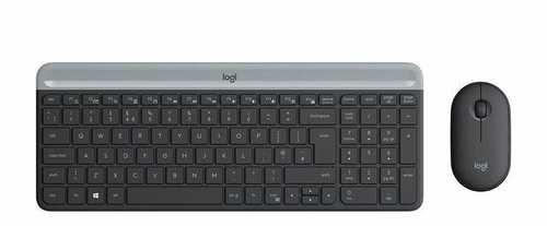 Клавиатура и мышь Logitech Slim Combo MK470