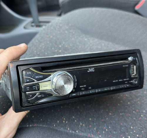 Магнитола JVC KD-R48 1 din USB AUX