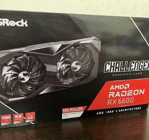 Видеокарта AMD radeon rx 6600 Challenger 8 gb