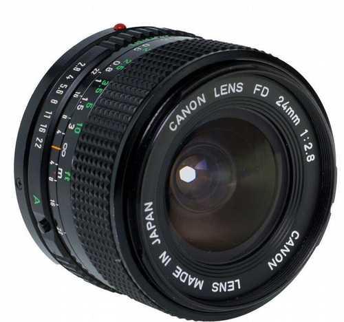 Canon lens FD 24mm f2.8