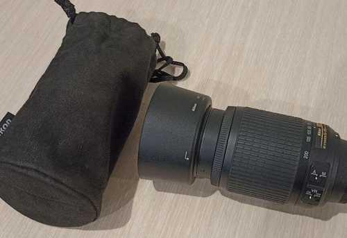Фотообъектив Nikon 55-200mm f/4-5,6G AF-S DX VR