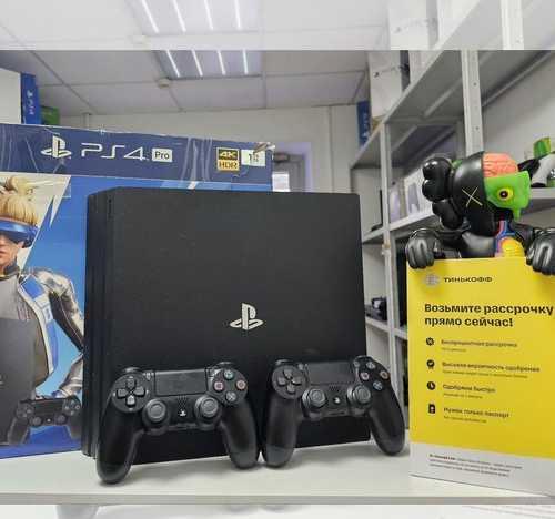 Sony playstation 4 PRO 1TB SSD 2 геймпада