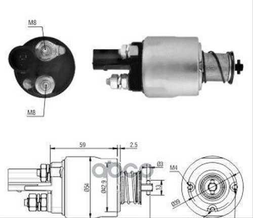 Реле втягивающее Audi A3 (8P1) VW Golf VI 1.6