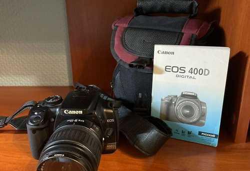 Зеркальный фотоаппарат Canon 400D