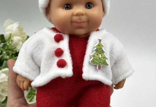Дед морозик, пупс Paola Reina, куколка, подарок