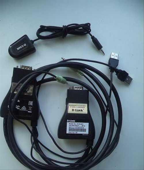 KVM переключатель D-Link KVM-221/RU