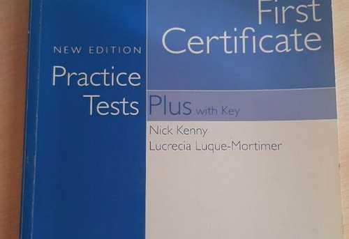 First Certificate Practice tests plus. Longman