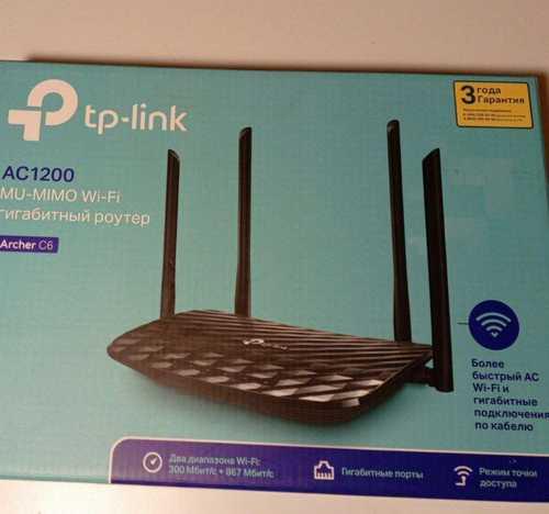 Роутер tp link archer c6