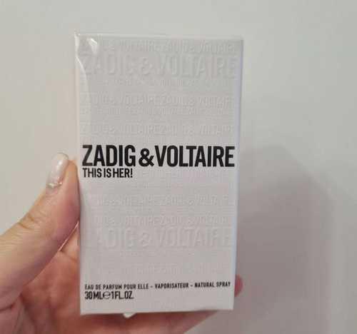 Zadig voltaire this is her edp 30 ml