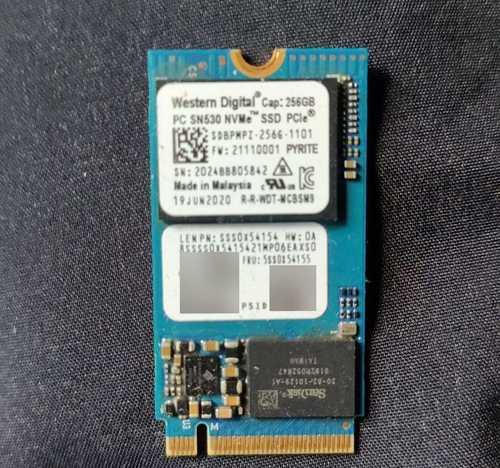 Ssd m2 nvme 256gb WD SN530