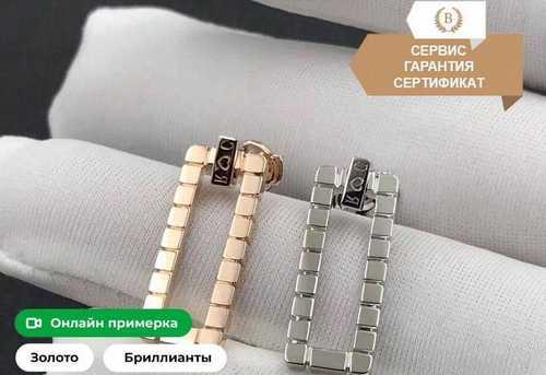 Chopard Ice Cube Two-tone серьги