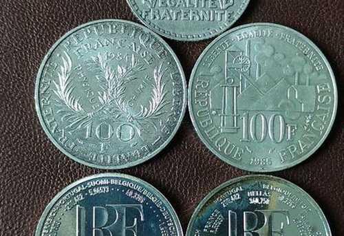 Монеты Франции серебро