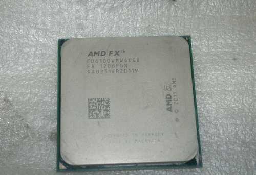 AMD FX-6100 AM3+, 6 x 3900 мгц (Вооst)