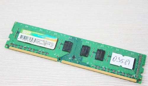Оперативная память DDR3 4 GB 1333 MHz Silicon