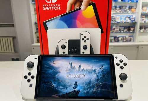 Прошитая Nintendo Switch oled + 128GB + топ игры