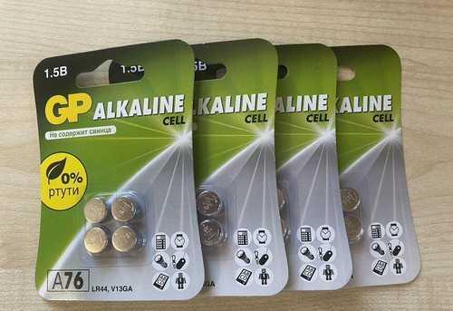 Дисковые батарейки 1.5В GP Alkaline cell