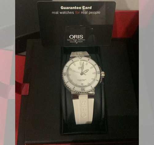 Часы наручные женские oris swiss 7676 с сапфирами