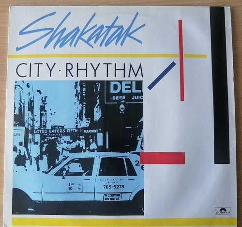 LP Shakatak "City Rhythm" Germany 1985 NM