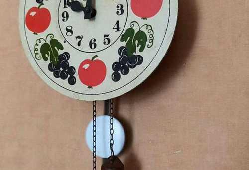 Часы ходики кухонные из СССР