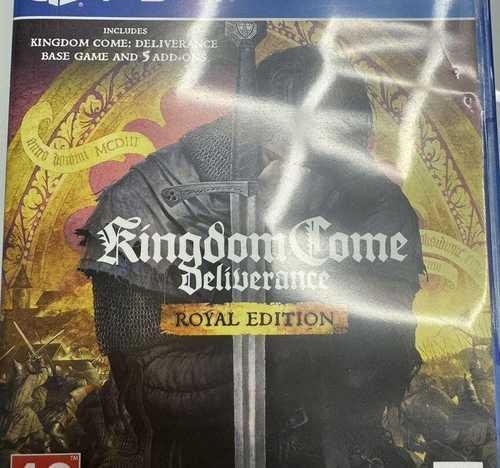 Kingdom come deliverance ps4 диск