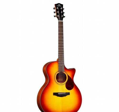 Kepma F0E-GA Top Gloss Cherry Sunburst