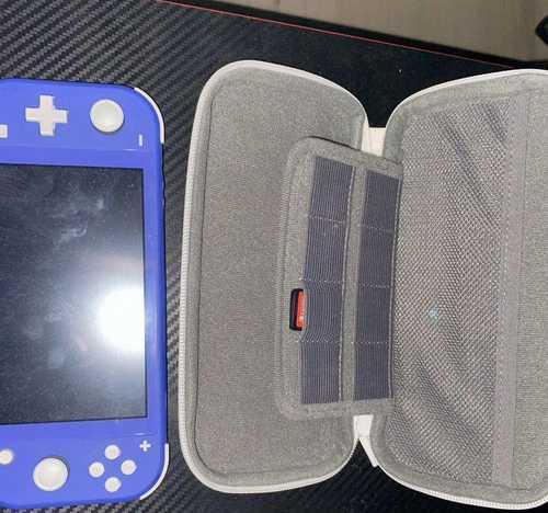 Nintendo switch liteс чехлом и защитным стеклом