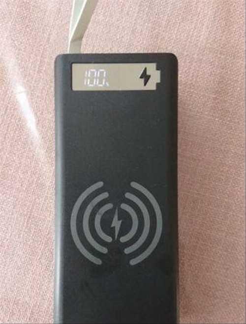 Пауэрбанк 50000mAh Wireless QC3.0 PD3.0