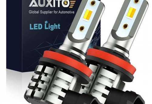 LED лампы auxito L3, 2 цвета белый и желтый, 2шт