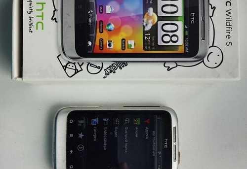 HTC Wildfire S, 512 МБ