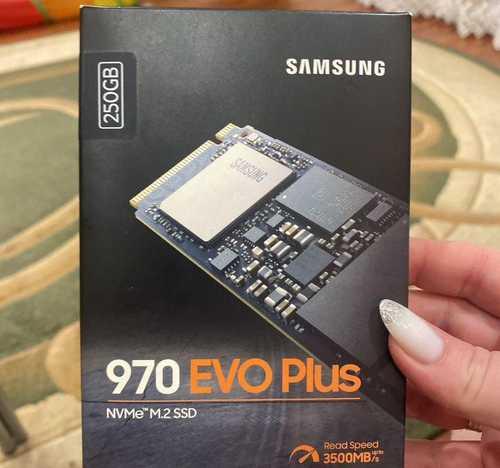 Ssd samsung 970 evo plus 250gb